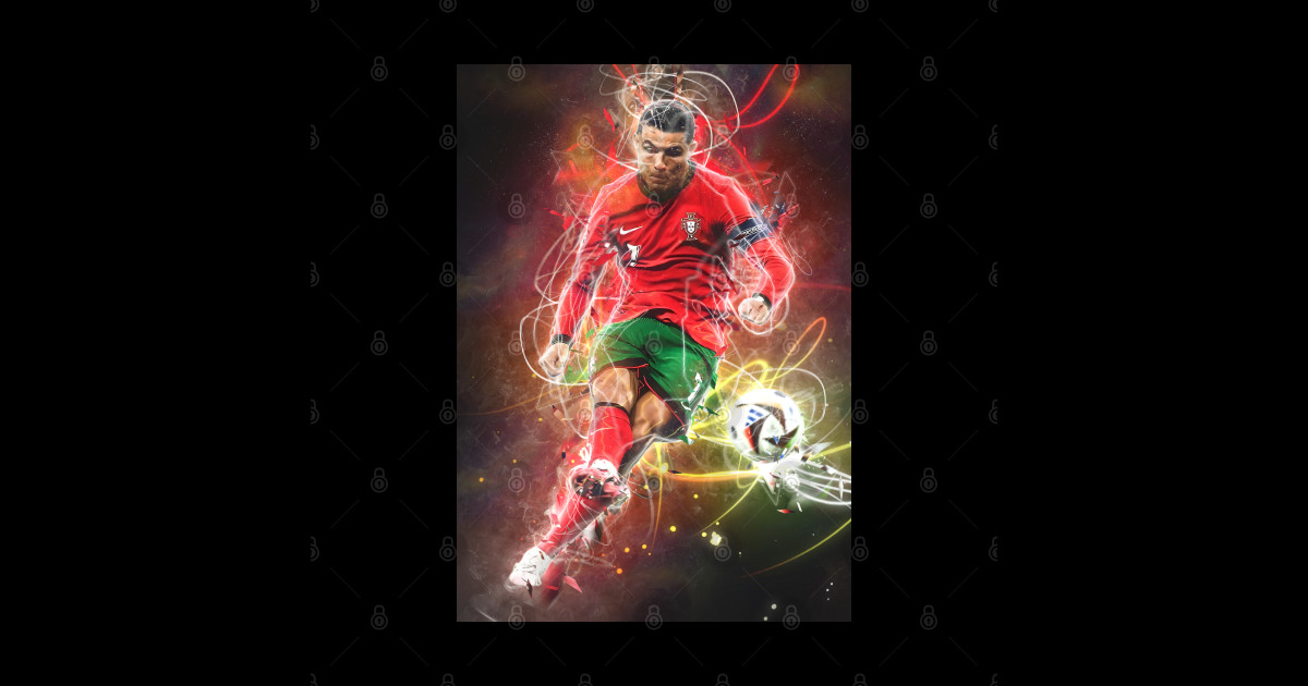 Cristiano Ronaldo - Cristiano Ronaldo - Sticker | TeePublic