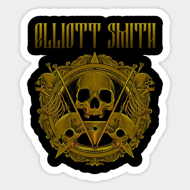 ELLIOTT SMITH BAND - Elliott Smith Band - Sticker | TeePublic
