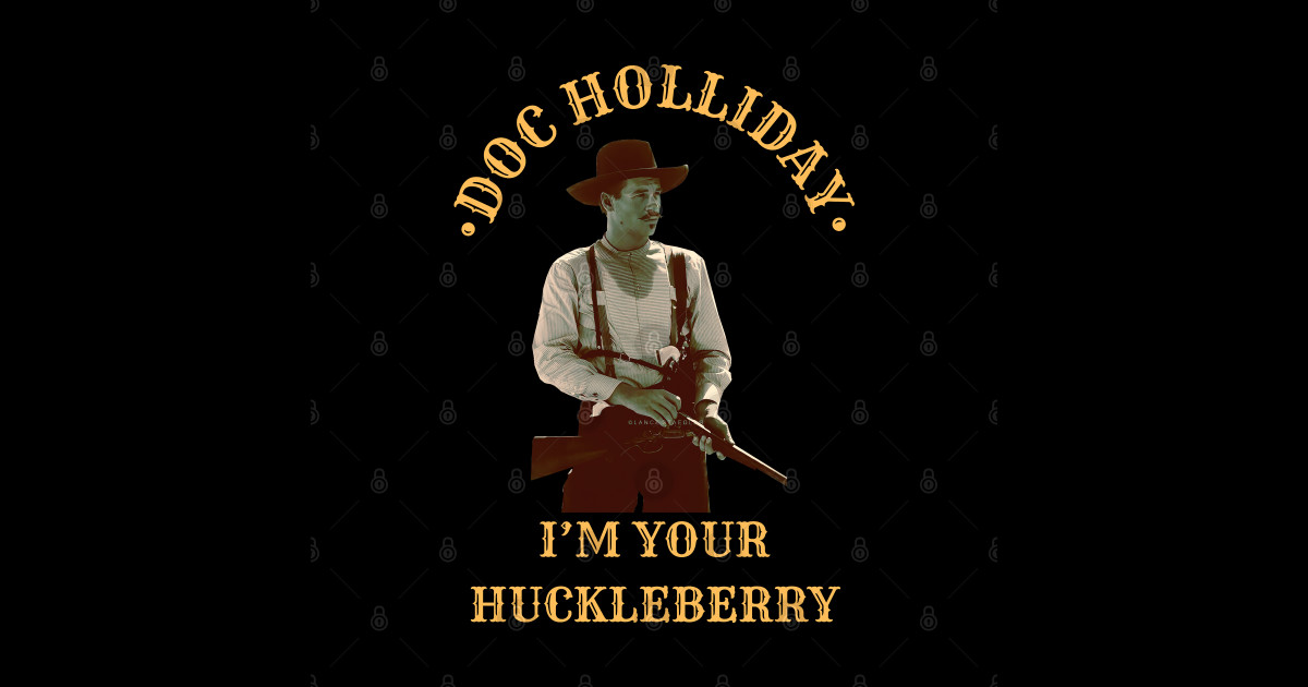 Cowboy Doc Holliday - Doc Holiday - Sticker | TeePublic