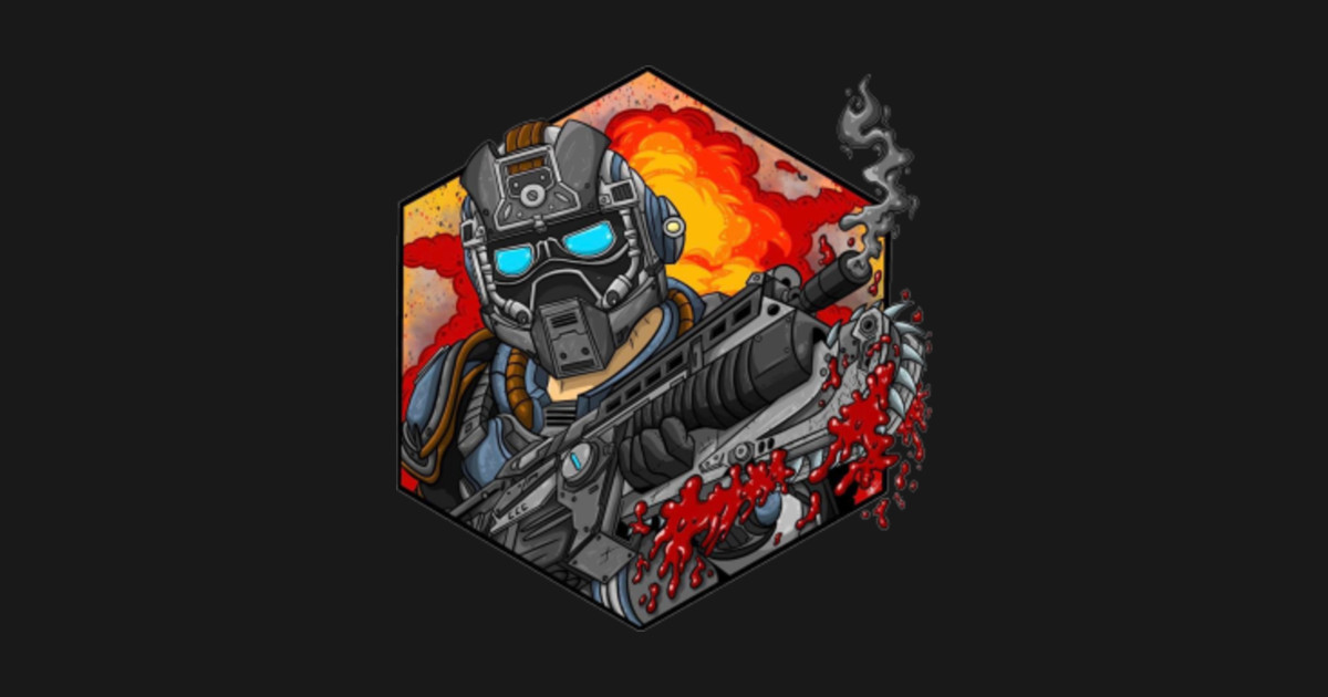 gears of war - Gears Of War - Sticker | TeePublic