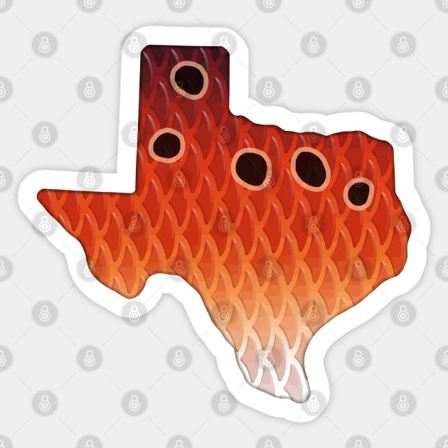 Texas Redfish Colors Red Drum Inspired Color Pattern - Redfish ...
