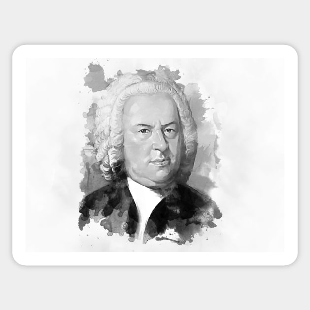 Johann Sebastian Bach in black and white - Johann Sebastian Bach ...