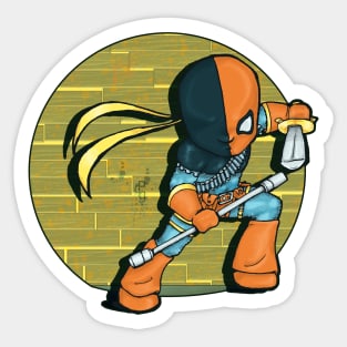 how to draw chibi deathstroke