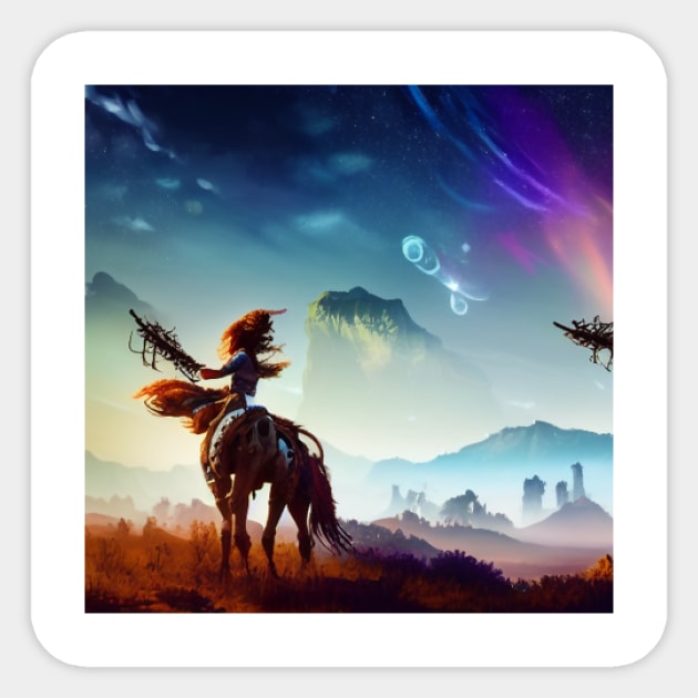 Horizon Zero Dawn - Horizon Zero Dawn - Sticker | TeePublic