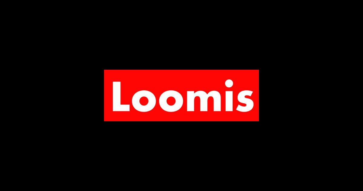 Loomis box logo - Loomis - Sticker | TeePublic