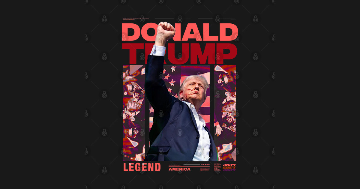 Donald Trump The Legend - Donald Trump - T-Shirt | TeePublic