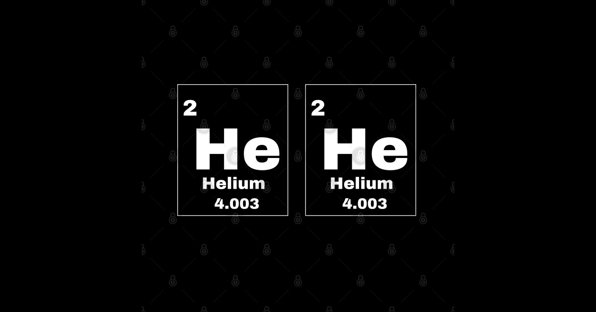 Hehe Periodic Table slogan Chemistry - Vinyl - Magnet | TeePublic