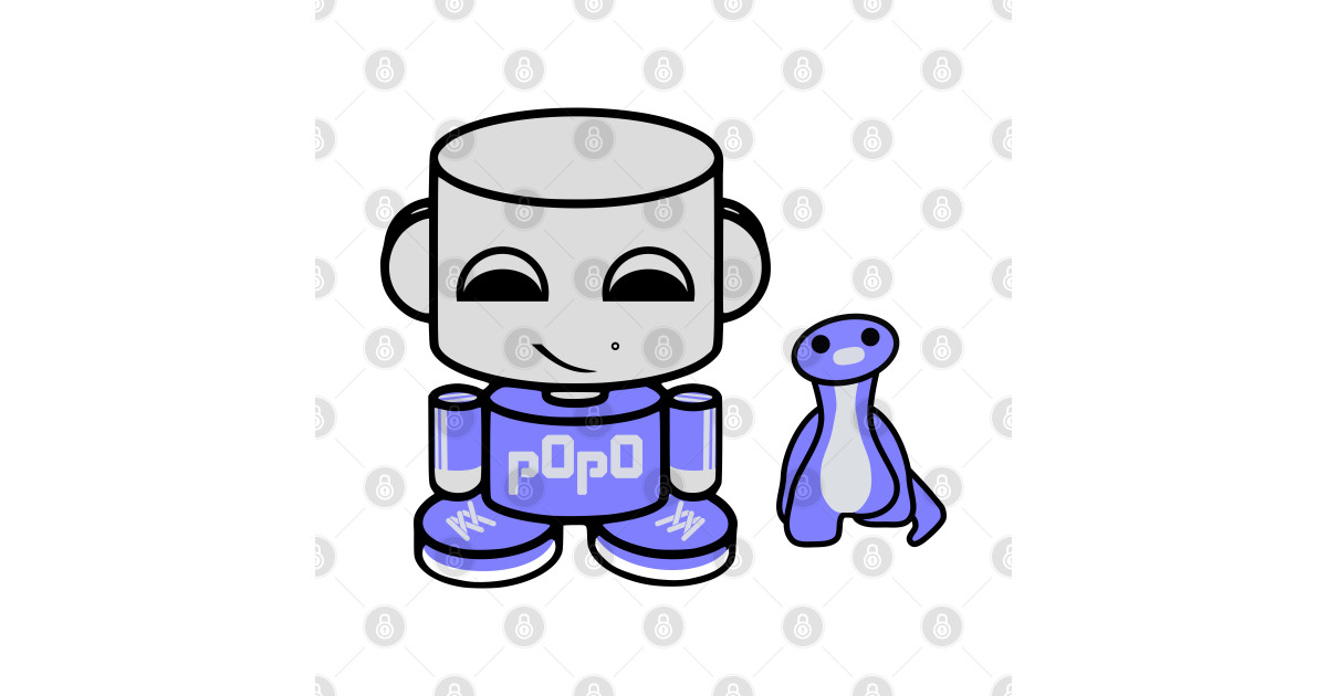 Popo & Rawr O'BABYBOT Toy Robot - Toy Robot - T-Shirt | TeePublic