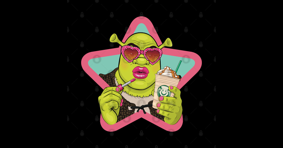 All Star Shrek! - Shrek - Sticker | TeePublic