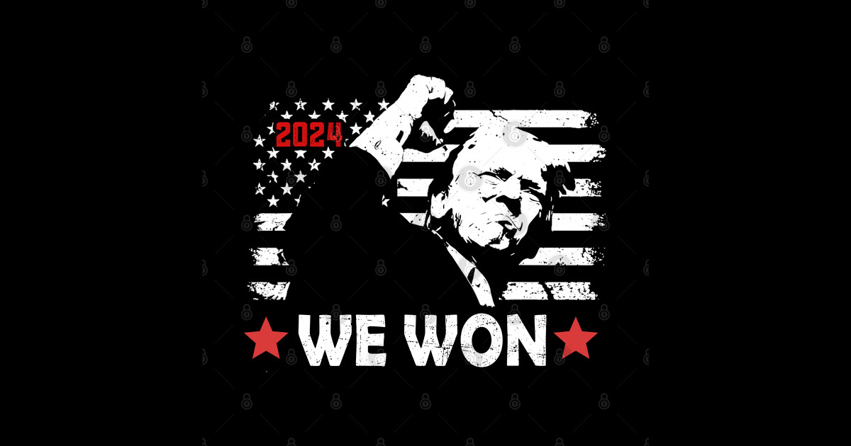 Trump Vance We Won Win Inauguration Day 2025 47th President - Trump Won ...