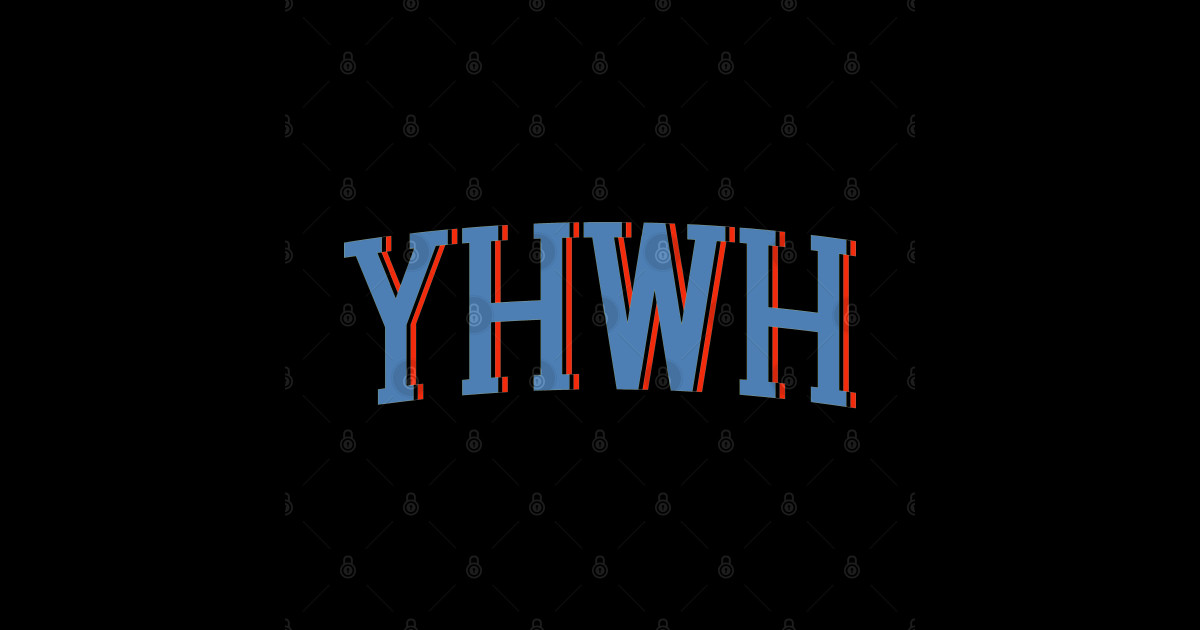 YHWH christian design - Yhwh - Posters and Art Prints | TeePublic