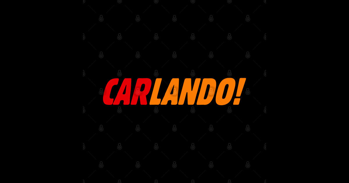Carlando! F1 Design - F1 - Sticker | TeePublic