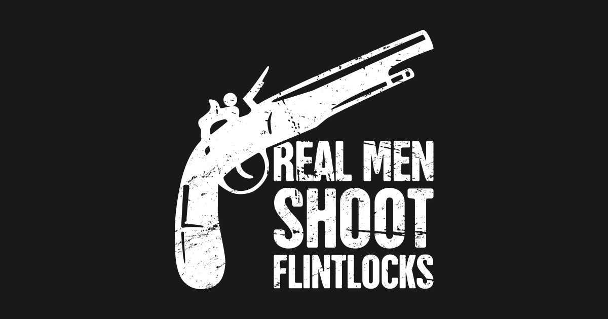 Gift For Flintlock Rifle History Gun Collector - Flintlock - T-Shirt ...