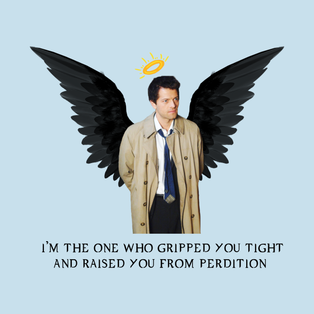 Castiel Supernatural - Castiel - T-Shirt | TeePublic