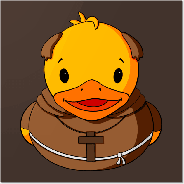 Friar Tuck Rubber Duck - Friar Tuck - Posters and Art Prints | TeePublic