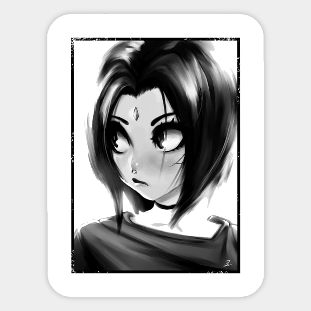 Raven (teen titans) - Teen Titans - Sticker | TeePublic