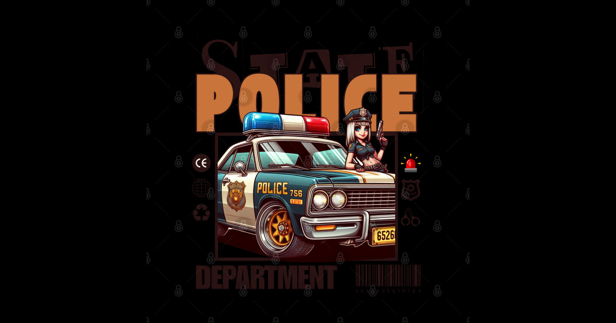 Police Department - Police - Sticker | TeePublic