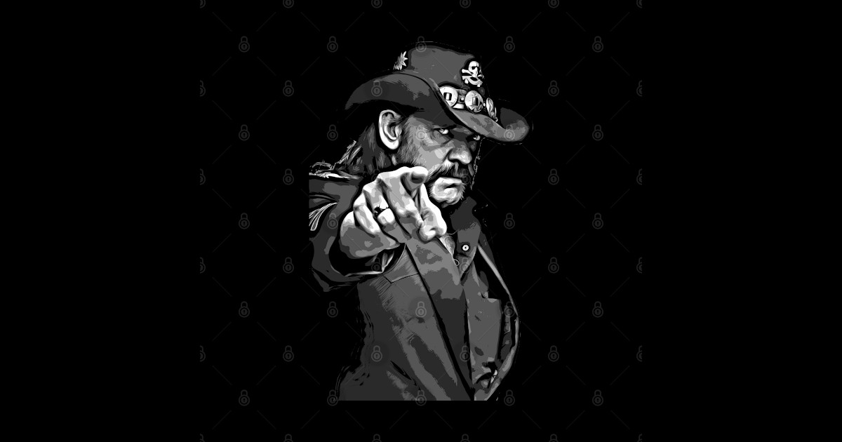 LEMMY KILMISTER BASSIST FOR BAND MOTORHEAD - Lemmy Kilmister - Sticker ...
