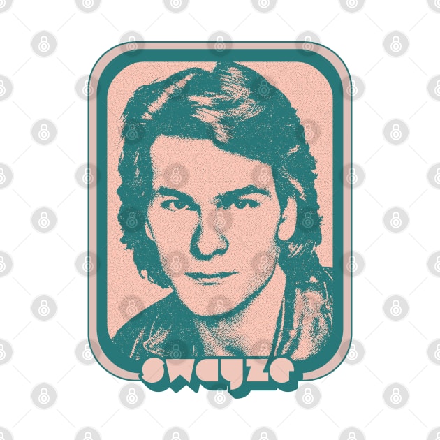 Patrick Swayze / Retro 80s Fan Aesthetic Design - Patrick Swayze - T ...