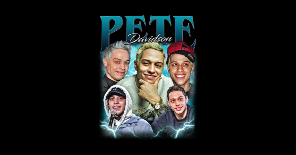 Pete Davidson Bootleg Vintage Tshirt - Pete Davidson - Sticker | TeePublic