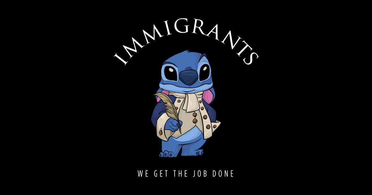 Hamil-Stitch - Hamilton - Sticker | TeePublic