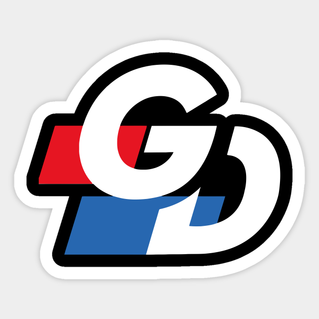 GD logo official 2 - Drift - Sticker | TeePublic