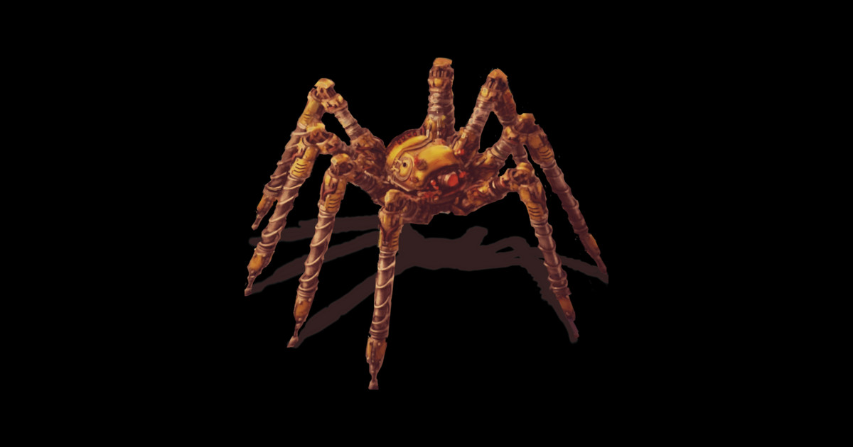 Factorio Spidertron - Factorio Spidertron - Sticker | TeePublic