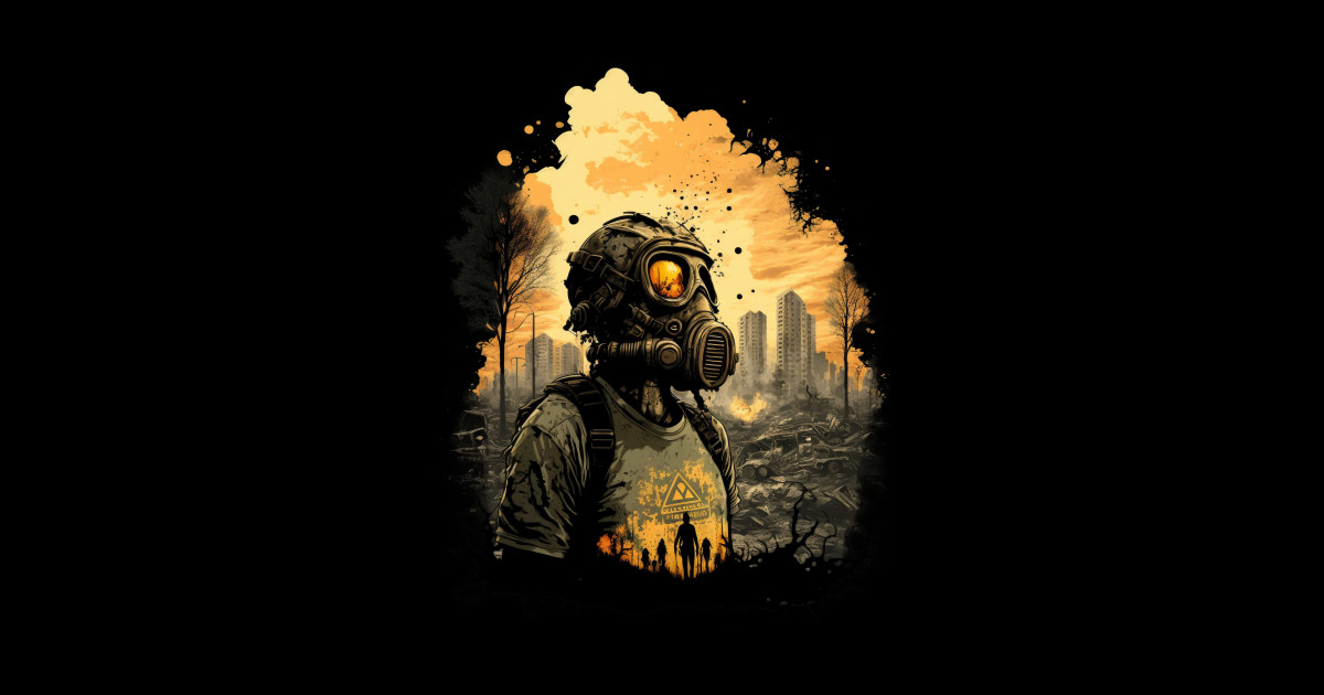 Post-Apocalyptic Survivalist - Post Apocalyptic - Sticker | TeePublic