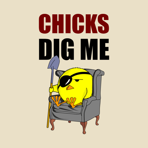 Chicks Dig Me - Chicks - T-Shirt | TeePublic