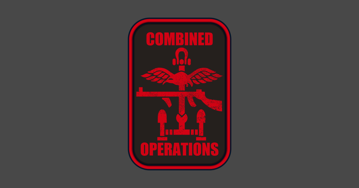WW2 Combined Operations (distressed - small logo) - Ww2 British ...