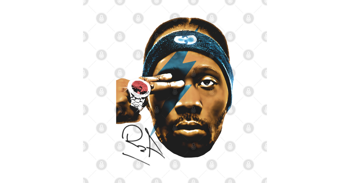 RZA Big Face Rapper - Rza - T-Shirt | TeePublic