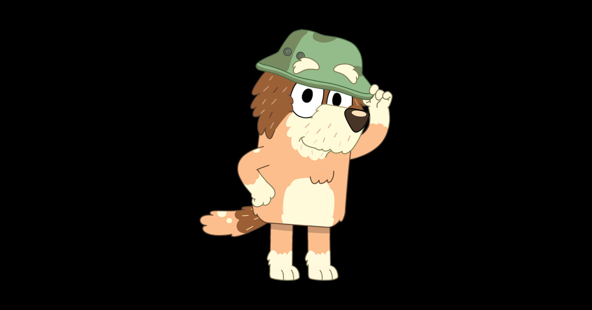 Grandad Mort - Bluey - Magnet | TeePublic