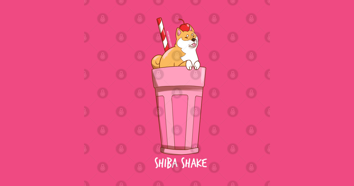Shiba Shake - Dogs - T-Shirt | TeePublic