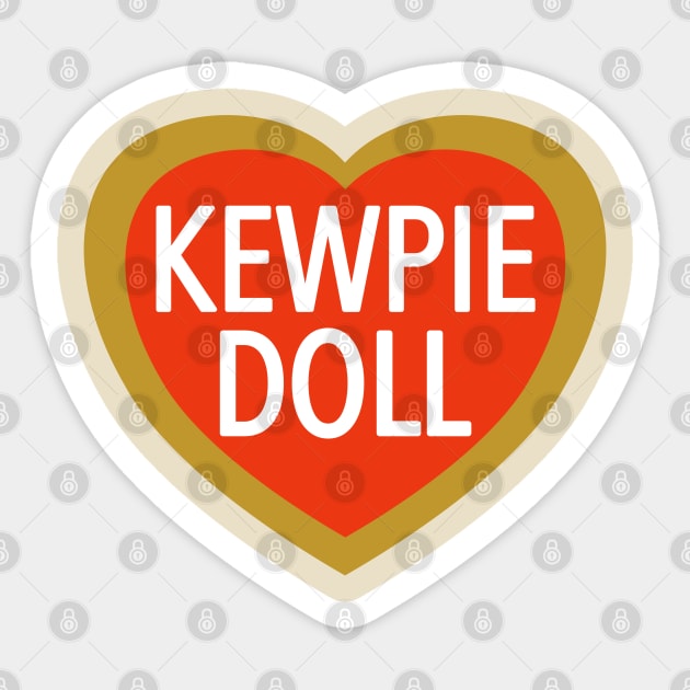 KEWPIE DOLL - Kewpie Doll - Sticker | TeePublic