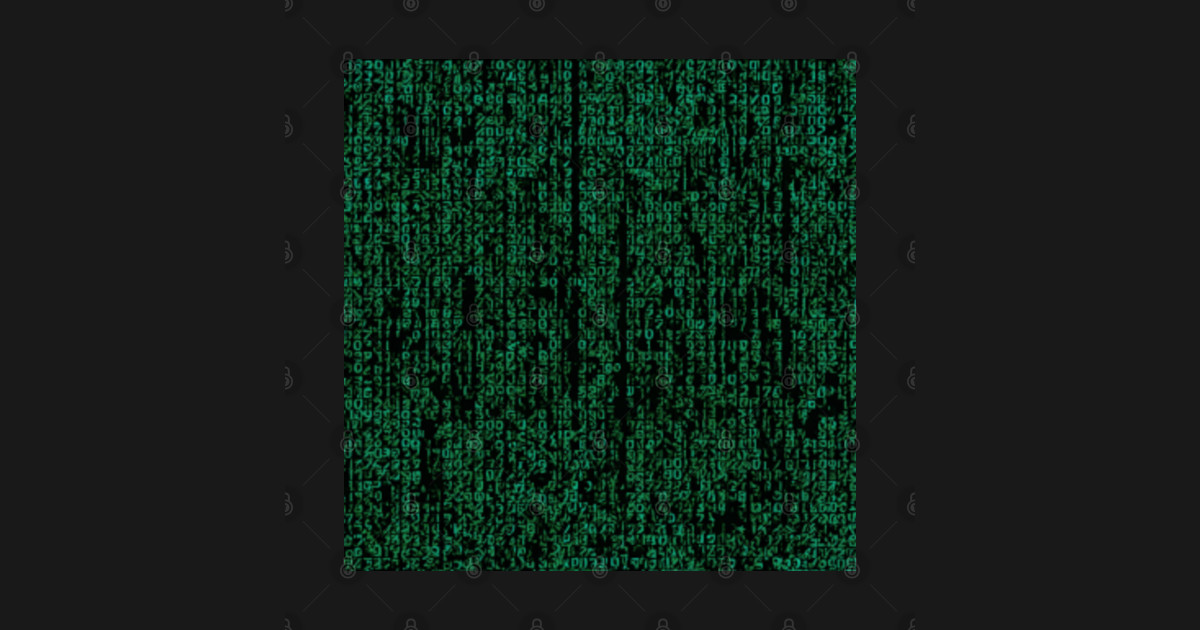 Code Matrix Pattern - Matrix Code - T-Shirt | TeePublic