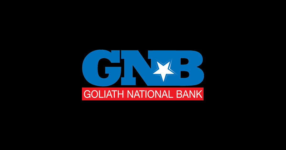 Goliath National Bank - How I Met Your Mother - Sticker | TeePublic