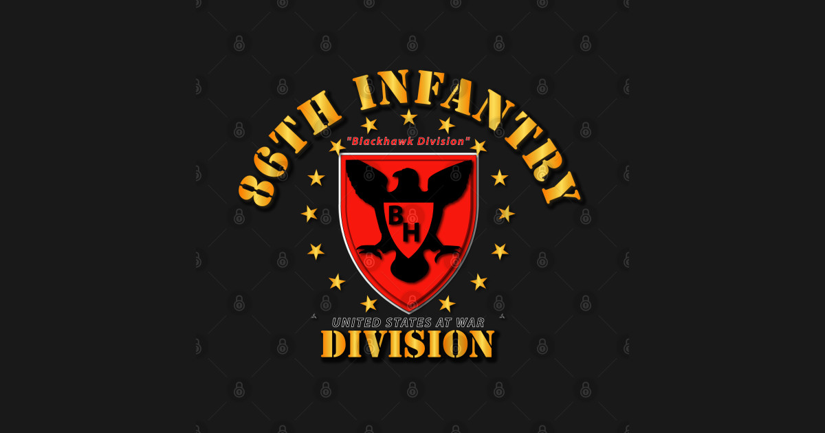 86th Infantry Division - Blackhawk Division - 6th - T-Shirt | TeePublic