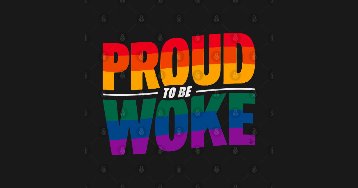 Proud to be WOKE - Woke Gay Black Feminism Equality - T-Shirt | TeePublic