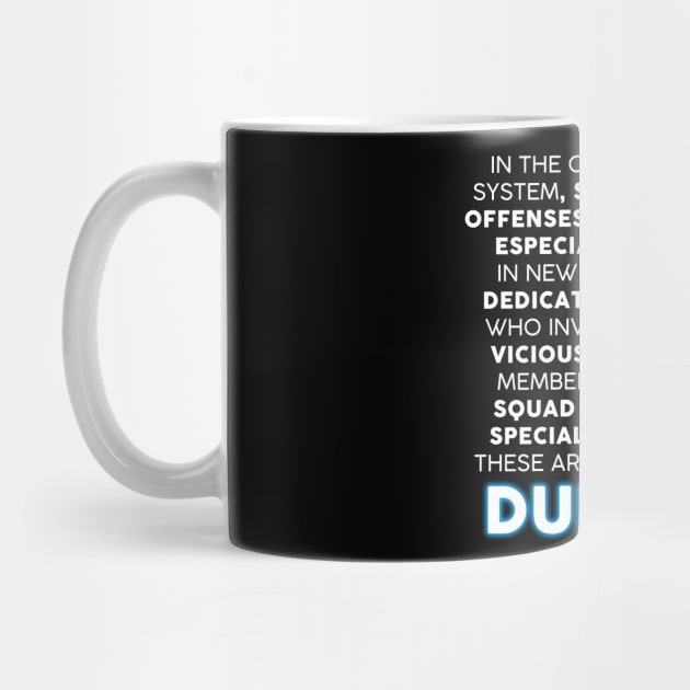 Law and Order: SVU opening monologue - Law And Order Svu - Mug | TeePublic