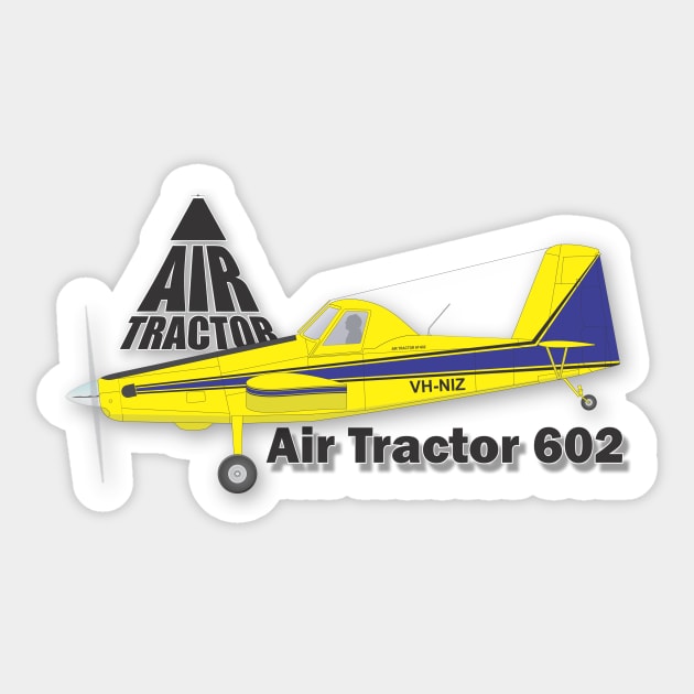 Air Tractor - Air Tractor 602 - Sticker | TeePublic