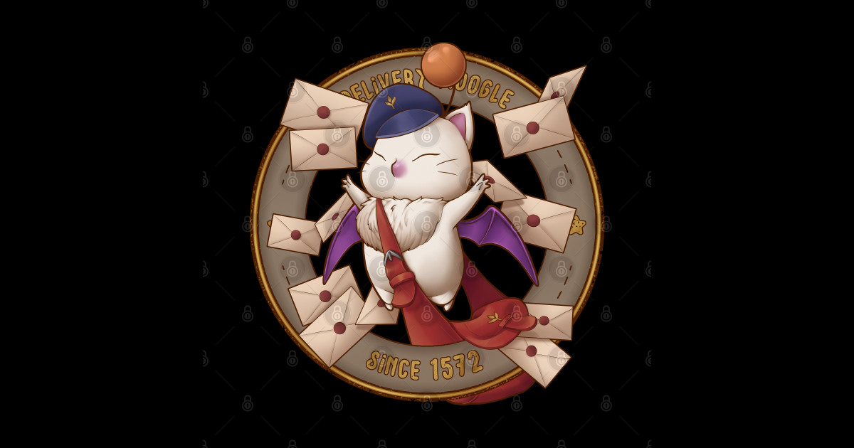 Delivery Moogle - Ffxiv - Sticker | TeePublic