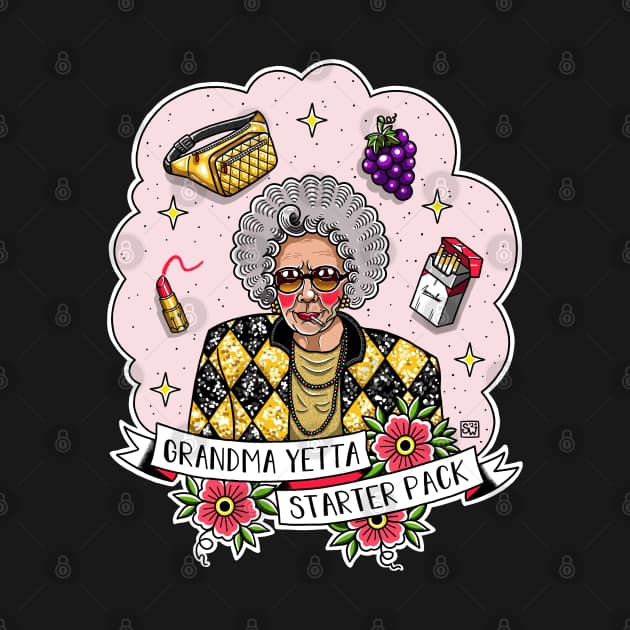 Grandma Yetta The Nanny Fan Art - Fanart - T-Shirt | TeePublic