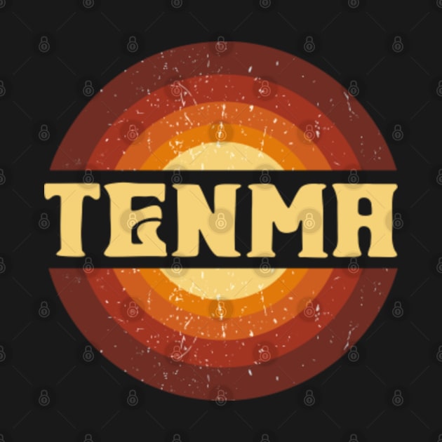 Vintage Proud Name Tenma Birthday Anime Gifts Circle - Tenma - T-Shirt ...