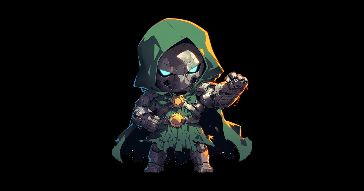 dr doom - Dr Doom - Sticker | TeePublic