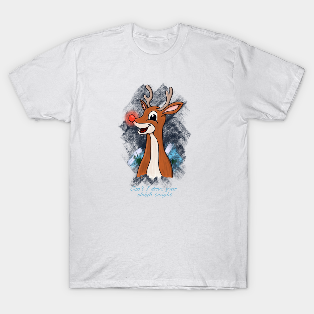 Rudolph - Rudolph The Red Nosed Reindeer - T-Shirt | TeePublic