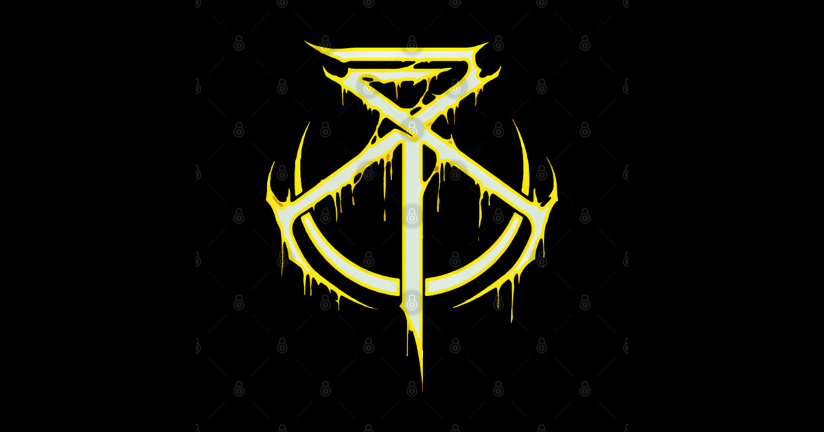 Brand Of Sacrifice Official Dripping Yellow Logo Symbol - Brand Of ...