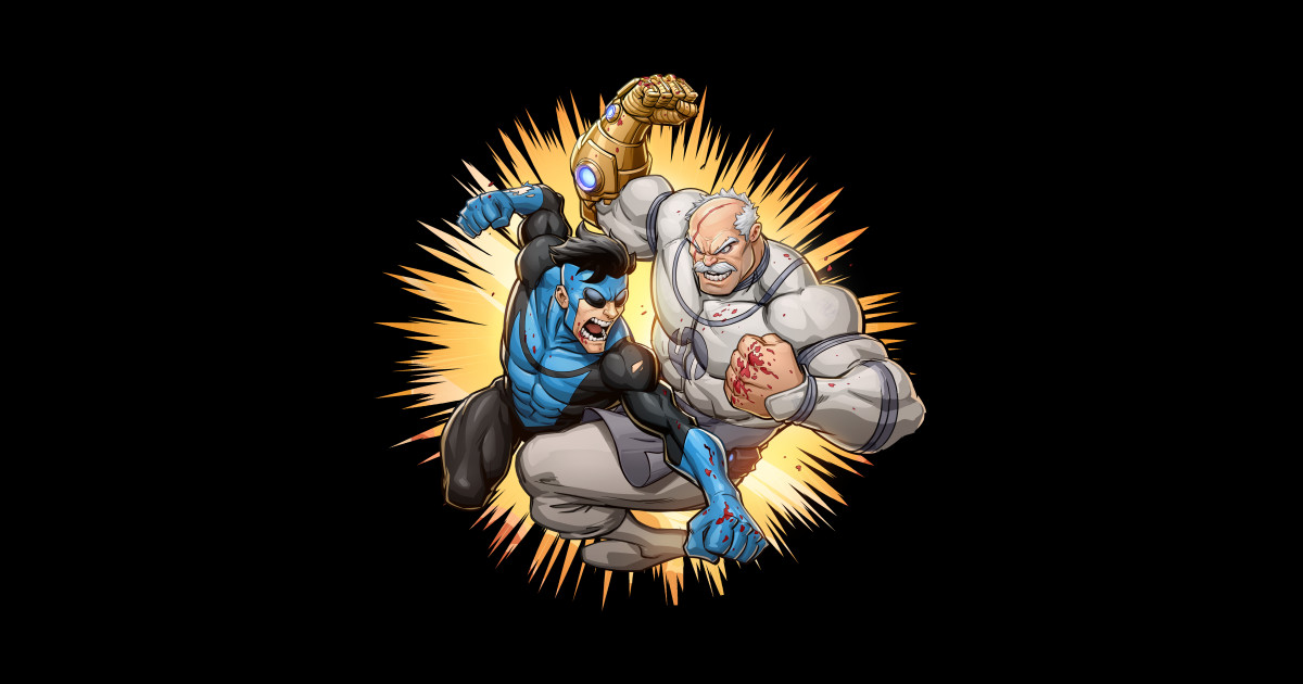 Invincible vs Conquest - Invincible - Sticker | TeePublic