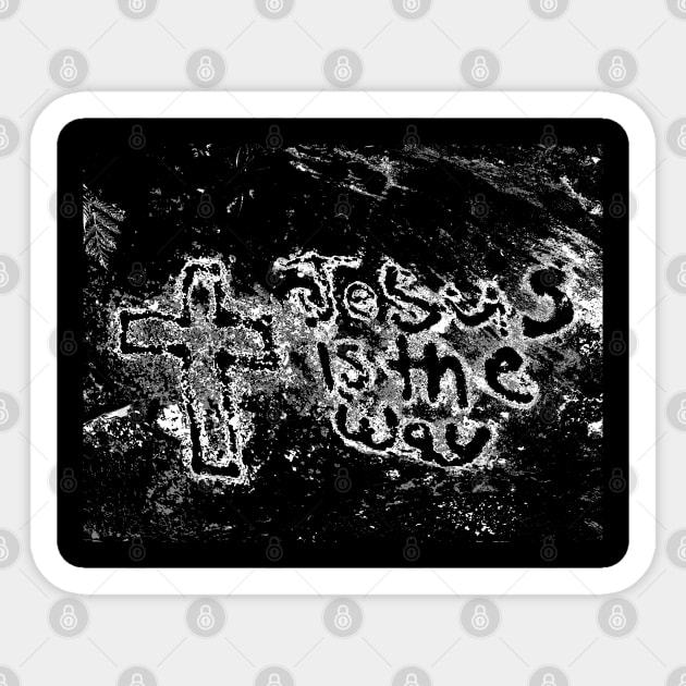 Jesus is the Way! - Christian Gift - Sticker | TeePublic