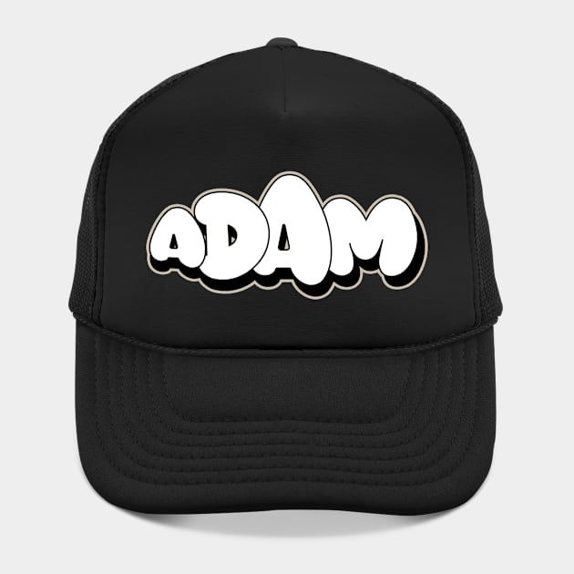 ADAM name graffiti writing bubble letters style - Graffiti Letters ...