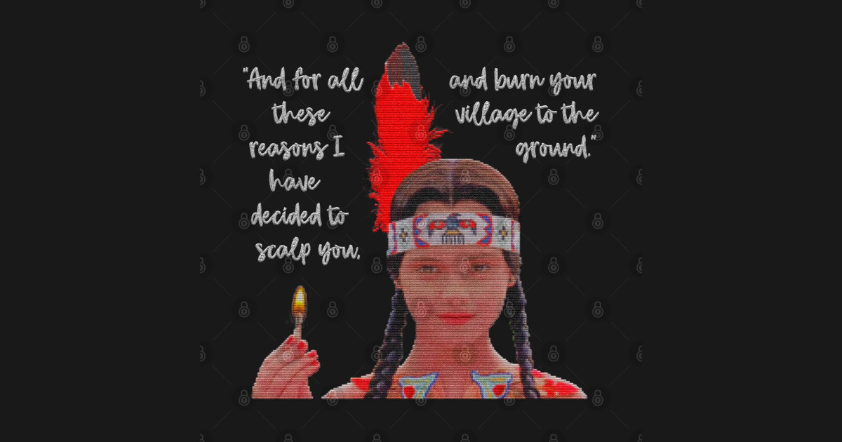 Wednesday Addams Family Values Native American Embroidered - Wednesday ...